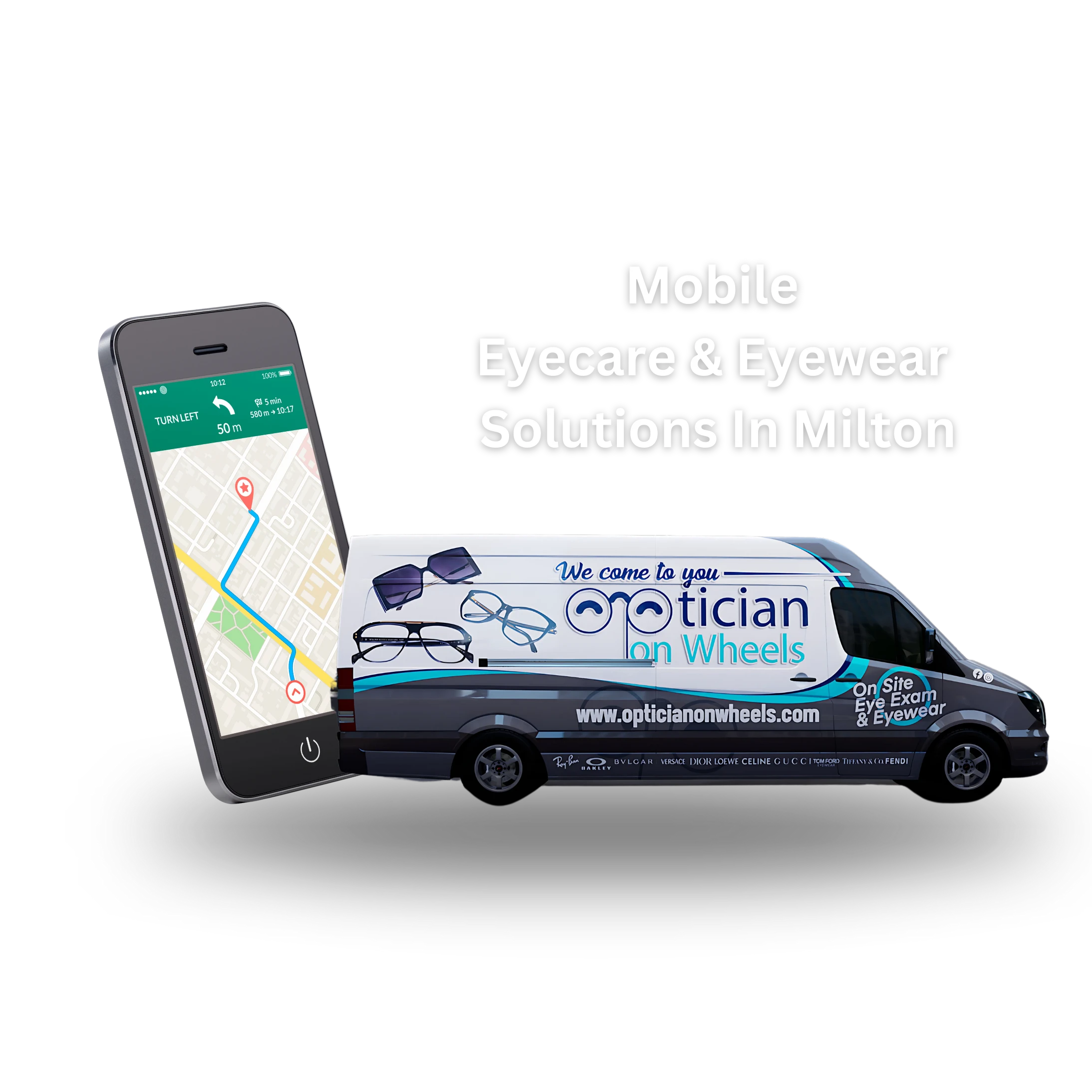 Optometry and optician services on-the-go in Milton » Optician On Wheels